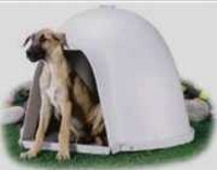 The Igloo Dog House, Insulated Year-Round Shelter For Your Dog!